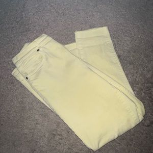 LOFT | Jeans | Brand New Loft Pants In Light Yellow Size298 These Are ...
